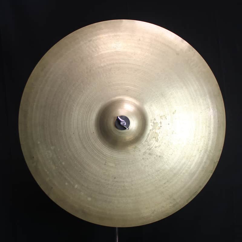 Vintage Zildjian 22" 1950's Small Stamp A Ride - 2818g (video | Reverb