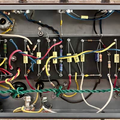 Hand Wired Clone of a Fender Princeton 6G2 Brownface "Blonde" | Reverb