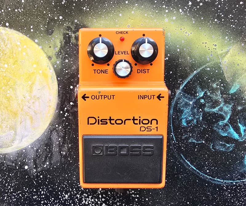 Vintage Boss DS-1 Distortion (1990), TA7136AP Op-Amp, ACA | Reverb