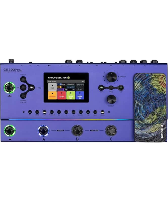 Mooer GE200-PRO-LI GE200 Pro Intelligent Multi Effects | Reverb Canada
