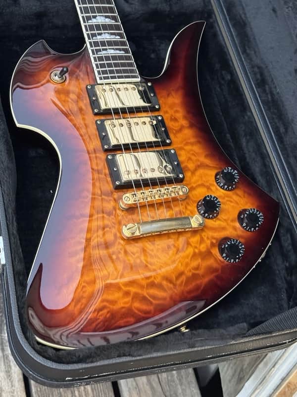 My BC Rich Mockingbird Pro X Custom Edition X3 Gold Hardware | Reverb