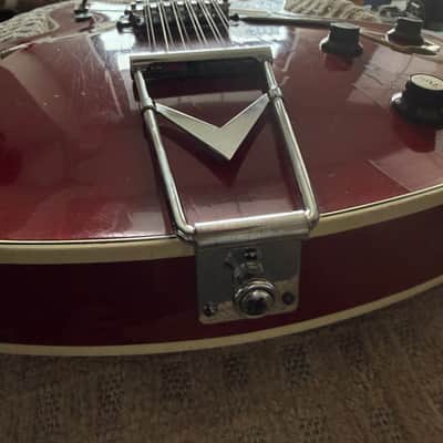 Crucianelli HF ES 335 12 string 1960s - Cherry | Reverb