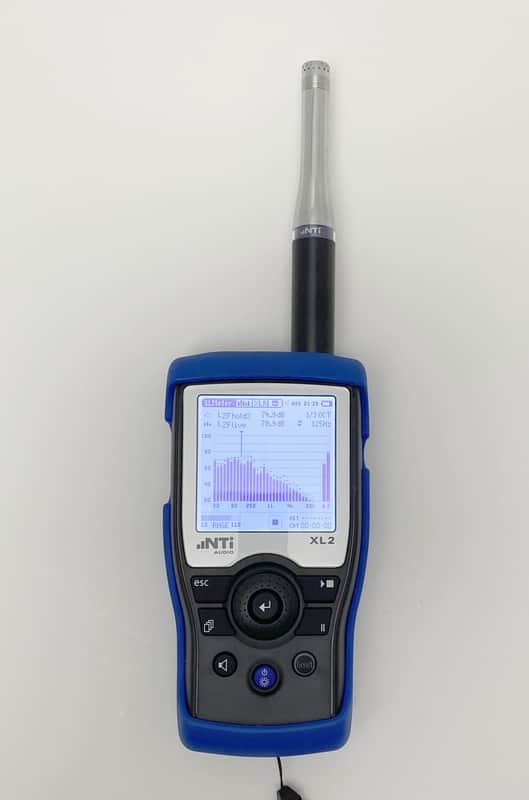 NTI XL2 + M2211 XL2 Sound Level Meter and Acoustic Analyzer | Reverb