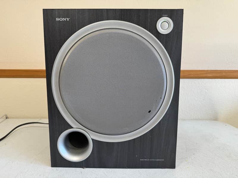 Sony SA-WMSP68 Subwoofer Powered Sub Bass Home Theater | Reverb