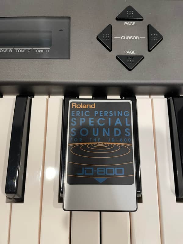 Special Selection Voice Card for Roland JD-800 Eric Persing | Reverb