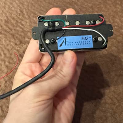 Tom Anderson HC1- Neck Pickup - Chrome | Reverb