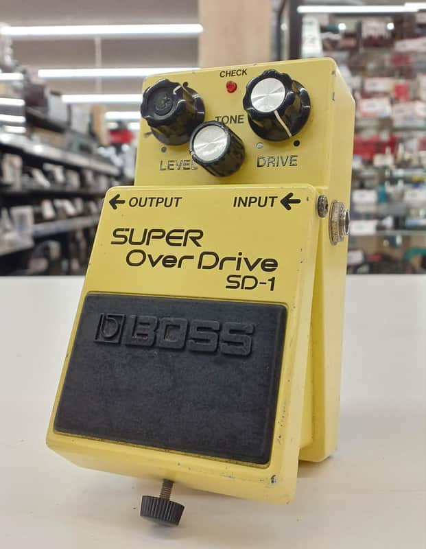 BOSS SD-1 Super Overdrive Guitar Effects Pedal - Used | Reverb UK