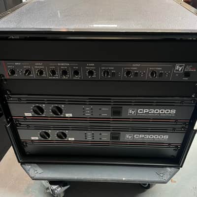 EV Dual Power Amp Rack; CP3000S, AcOne controller, I/O panel | Reverb