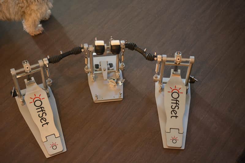 Offset Double bass drum pedal 20019 | Reverb