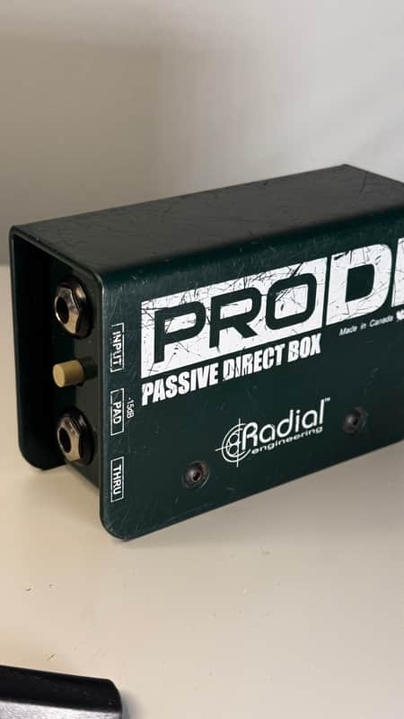 Radial Passive Direct box 2019-2023 - Green | Reverb