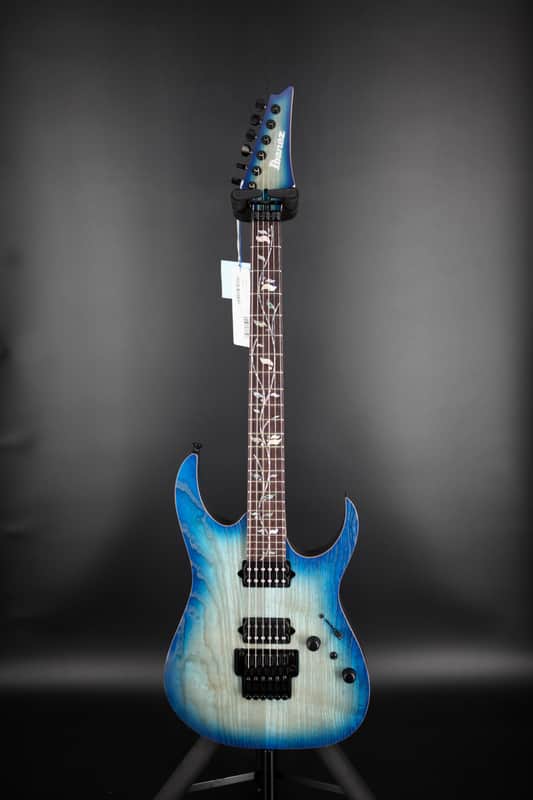 Ibanez J.CUSTOM RG8620AH-GFB 2026 - GHOST FLEET BLUE BURST | Reverb