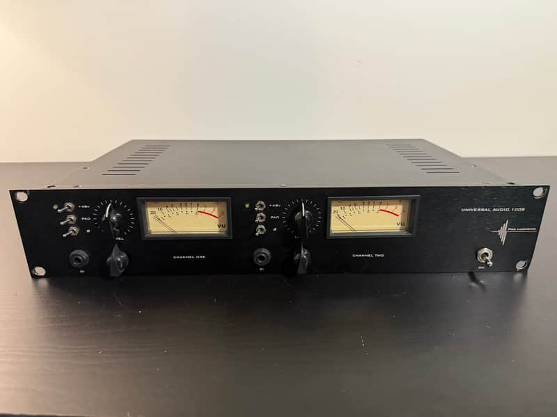 Vintage Universal Audio 1008 Tube Microphone Preamp rack | Reverb