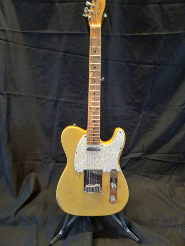 Fender Telecaster DANNY GATTON AUTOGRAPHED 1986/87 - PAINT | Reverb