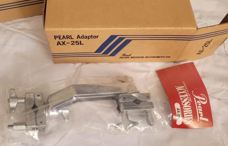 Vintage 1990s Pearl AX-25L Dual Axis Two-Way Long Clamp – NEW | Reverb