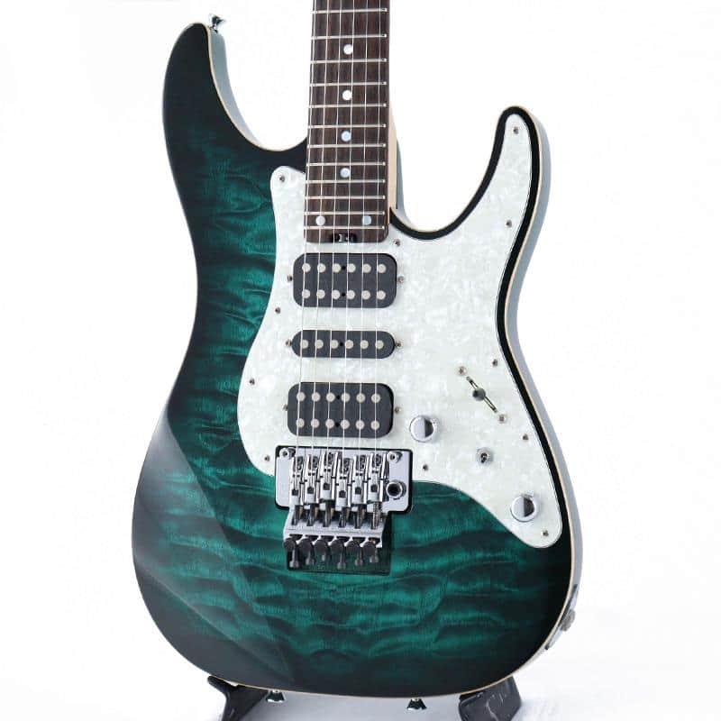 SCHECTER USED Schecter SD-DX-24-AS GRSB-1R (Green | Reverb