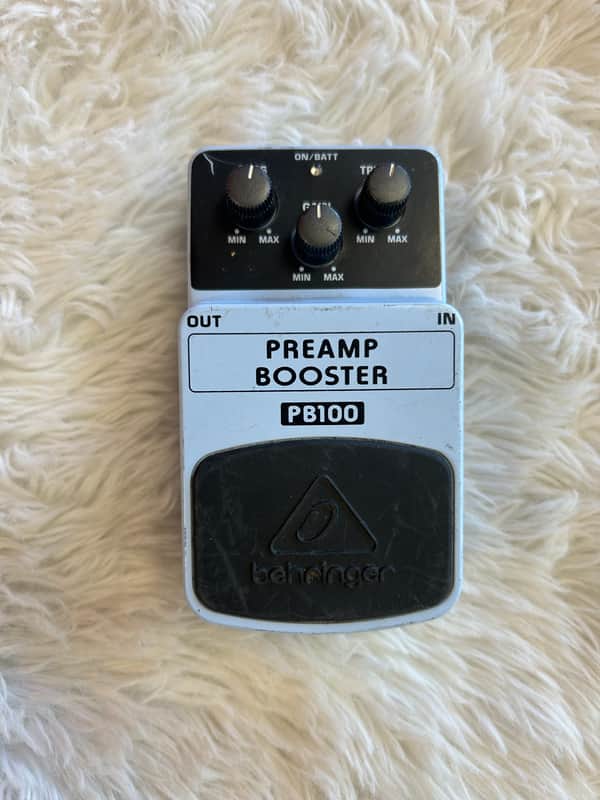Behringer PB100 Preamp Booster 2010s - White | Reverb