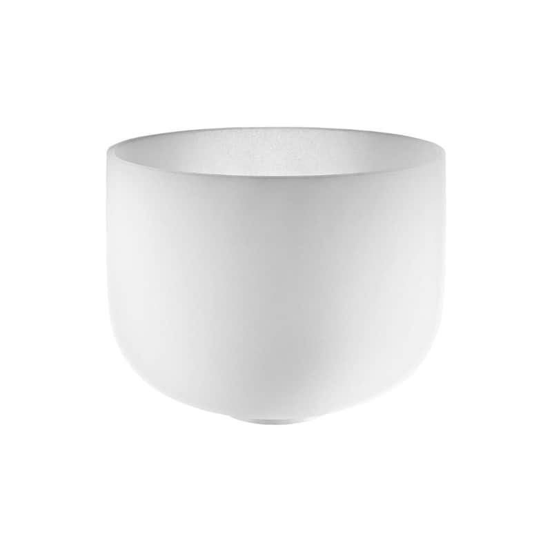 Meinl Sonic Energy White-Frosted 9 inch Crystal Singing Bowl | Reverb
