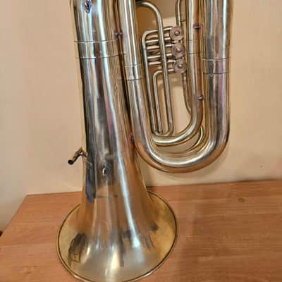 Tuba “Bb" Soviet 3 Valves Brass Pipe Wind Instrument Horn | Reverb