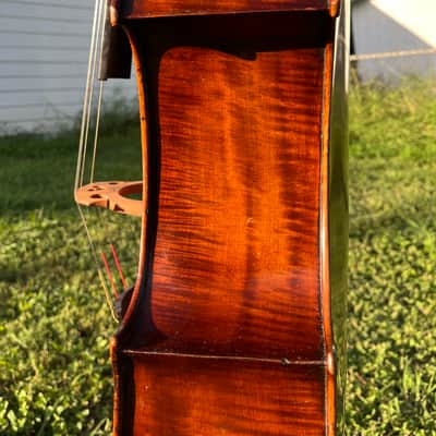 Anton Kessel Professional Antique Cello 1890 Leipzig Germany | Reverb