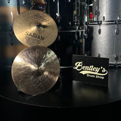 Sabian Hand Hammered 14" Manhattan Groove Hi Hats Pair (Bag | Reverb