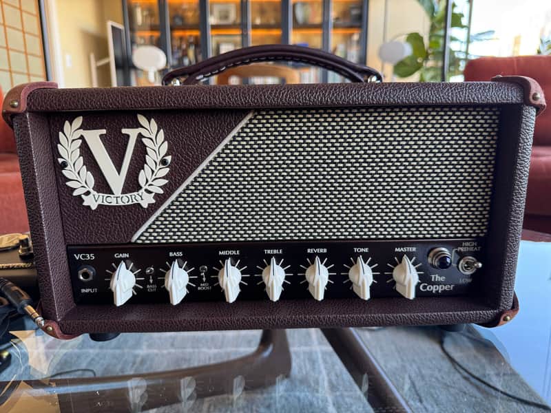 Victory Amps VC35 The Copper 35-Watt Guitar Amp Head - Wooden | Reverb