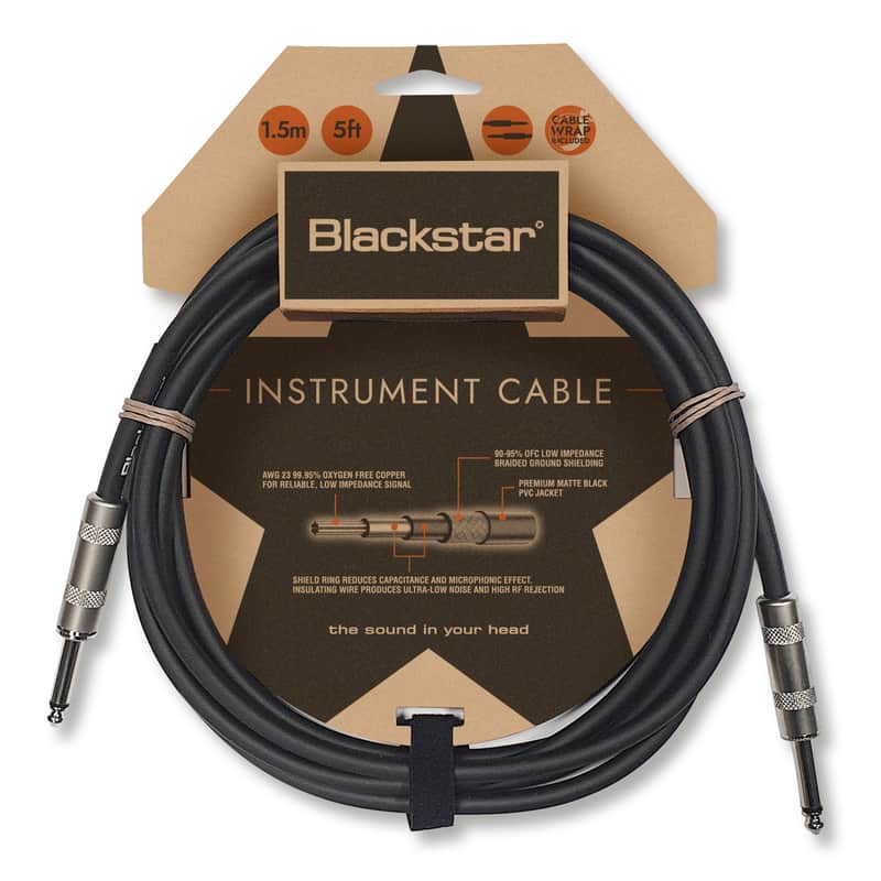BLACKSTAR STANDARD CABLE 1.5M STR/STR | Reverb UK