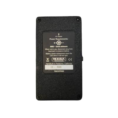 Mesa Boogie Throttle Box Overdrive Pedal 2010s Black | Reverb