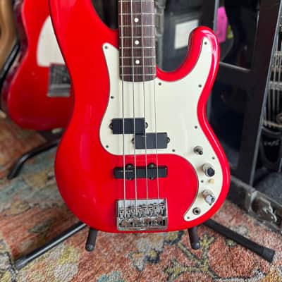 Fender Precision Bass Plus - Frost Red | Reverb