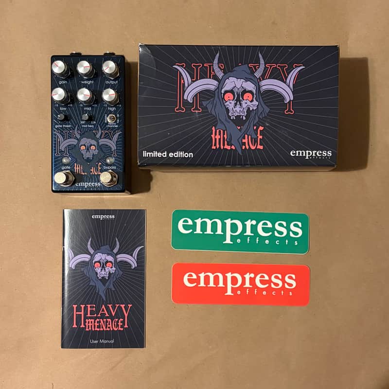 Empress Heavy Menace Distortion Effects Pedal, Limited | Reverb