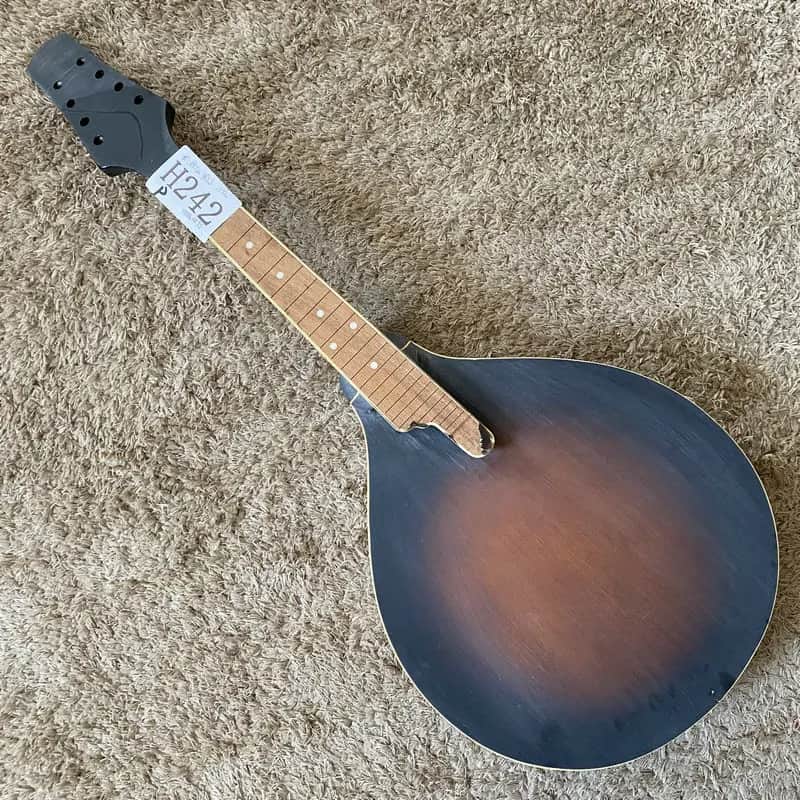 Sunburst 8 String Mandolin, Spruce Wood Top Mahogany Body and | Reverb