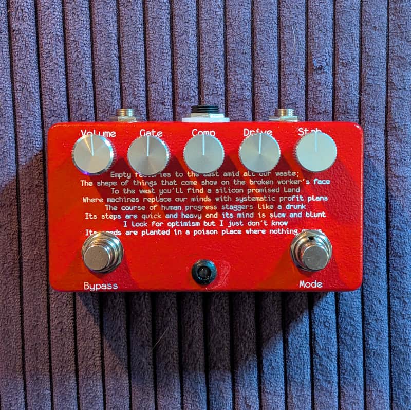 Amir's Noise Devices Fuzz Factory with Fat Mode and Top Jacks | Reverb