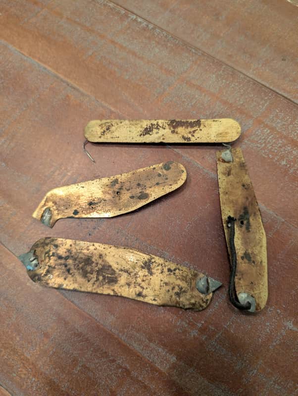 1960s Fender Original Pickup Cavity Shielding For 1965 | Reverb