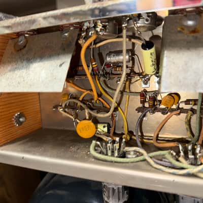 Gretsch 6159 amplifier 1960s - Black tolex | Reverb