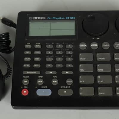 Boss DR-660 Dr. Rhythm Drum Machine with Power Supply | Reverb