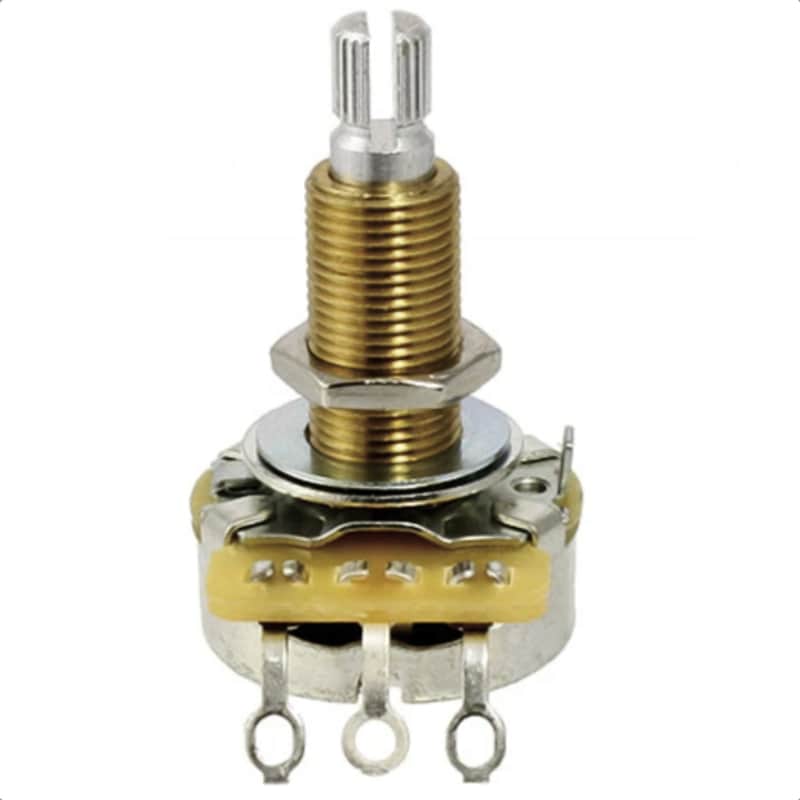 CTS 25K Long Shaft Audio Taper Volume & Tone Pot | Reverb