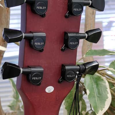 Fesley Deluxe Edition Single Cut Electric Guitar w/ Gig Bag | Reverb