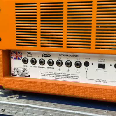 Orange Rockerverb 50 Mk I Valve Head | Reverb Canada