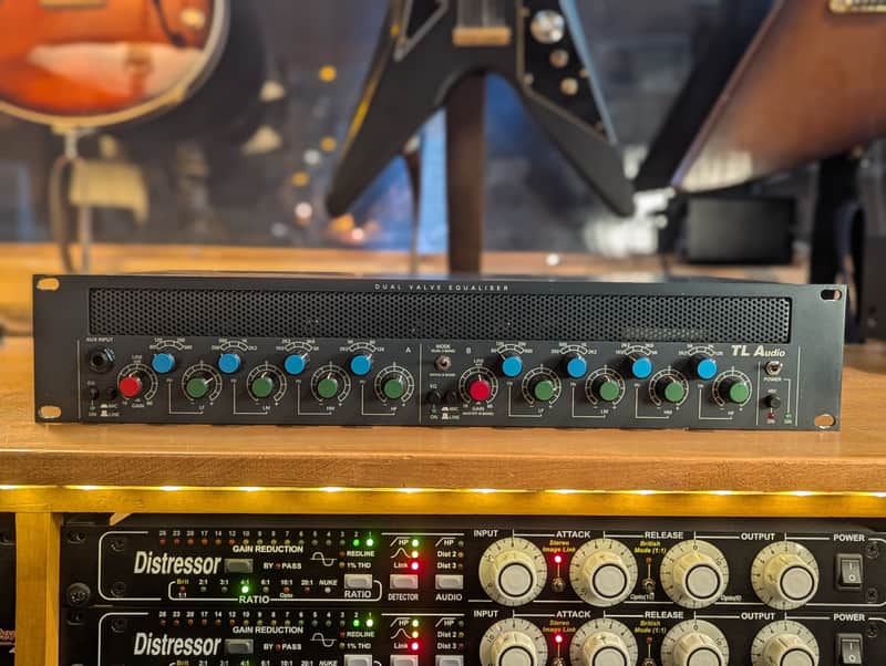 TL Audio Dual Valve Equaliser 1990's 2-Channel Tube Equalizer | Reverb