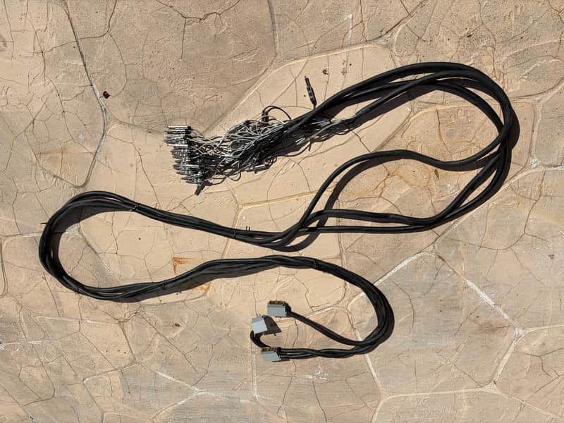 ADAT ELCO to 1/4" TRS 16 ft. Snake Cable - black | Reverb