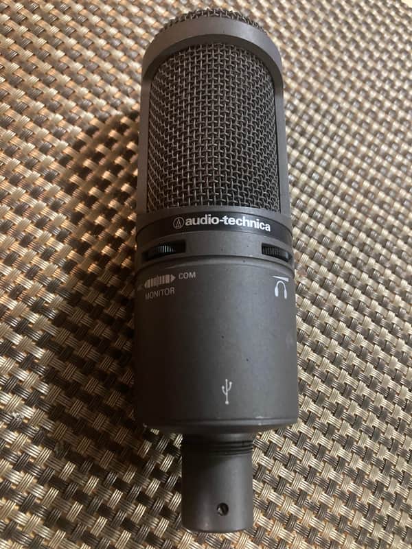 Audio Technica AT 2020 USB Condenser Podcast Microphone | Reverb