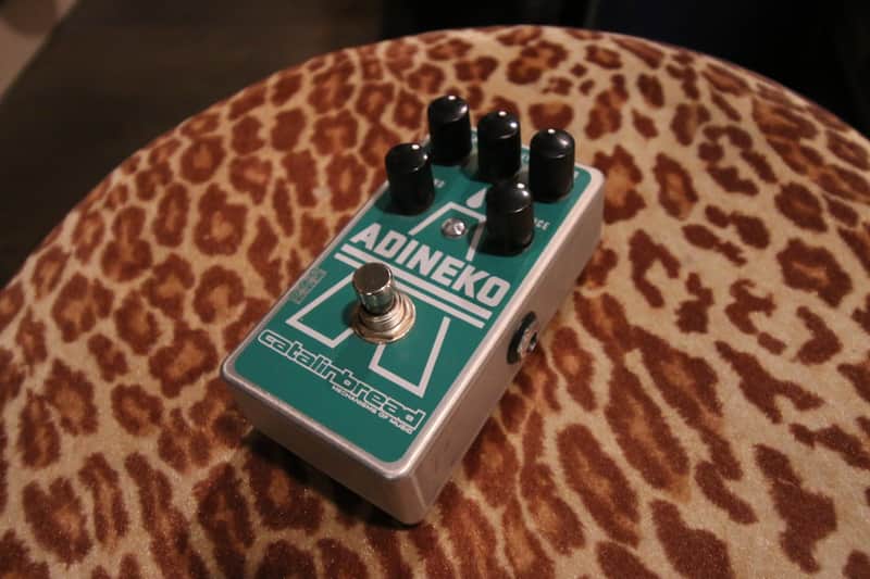 Catalinbread Adineko Oil Can Delay 2010s - Green | Reverb