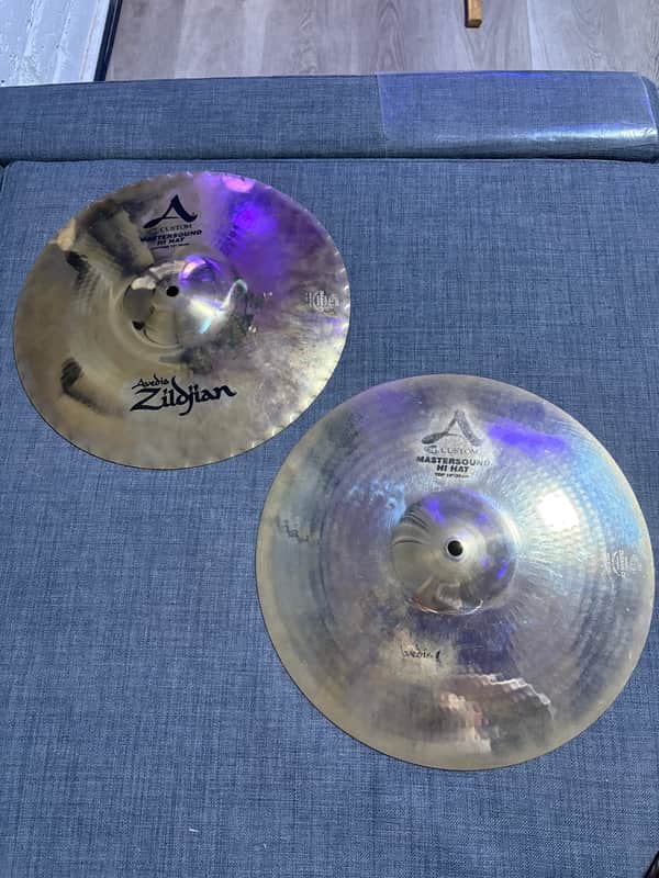 Zildjian 14" A Custom Hi-Hat Cymbals (Pair) 1991 - Present - | Reverb