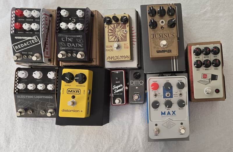 Pedalboard Bundle analogman thorpyfx universal audio jhs mxr | Reverb