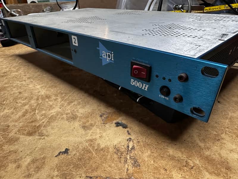 API 500H 2 Space 500 Series Rack - NICE! | Reverb