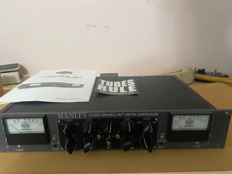 Manley Variable Mu Stereo Compressor Limiter with Mid/Side | Reverb