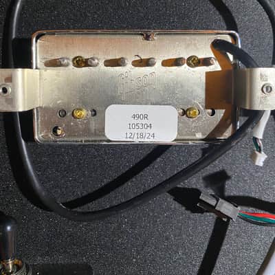Gibson SG Quick Connect Solderless PCB Wiring Harness w/ 490t | Reverb
