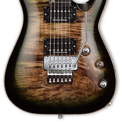 ESP HORIZON FR CTM See Thru Black Burst w/Case | Reverb