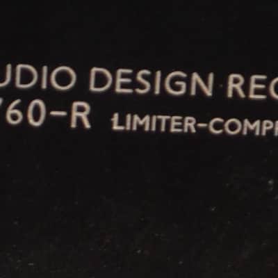Adr AD760r Rack Mount Limiter RARE!! 60's? | Reverb