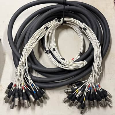 Custom Pro 28-Channel XLR Breakout Snake – 25ft with Genuine | Reverb