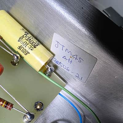 Marshall Jtm45 clone with PPIMV Hand-wired | Reverb